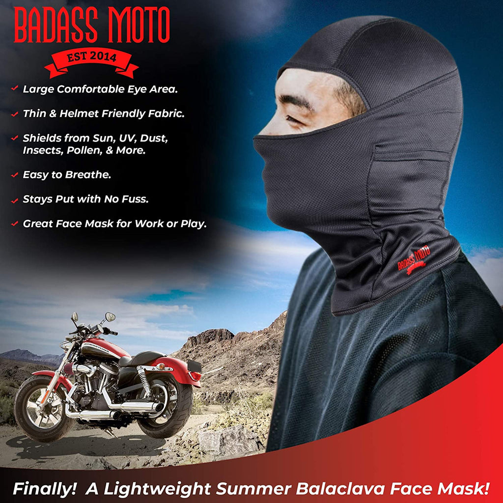 Summer Balaclava Face Mask Men